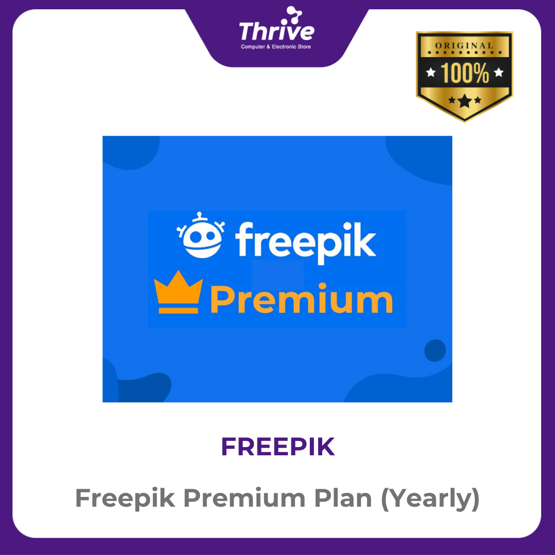 Freepik Premium Plan (Yearly) - Sultan Store
