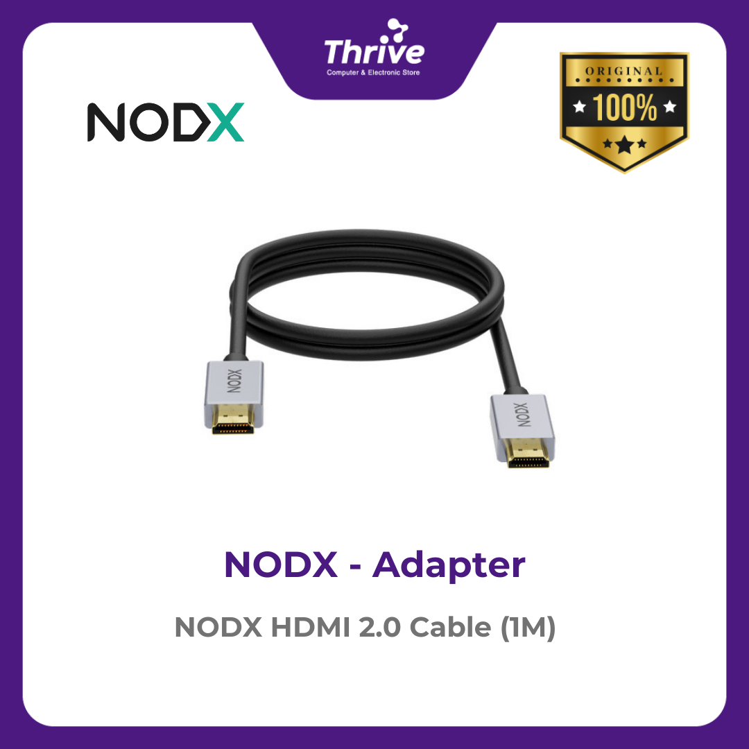 NODX HDMI 2.0 Cable (1M) - P05010 - Sultan Store