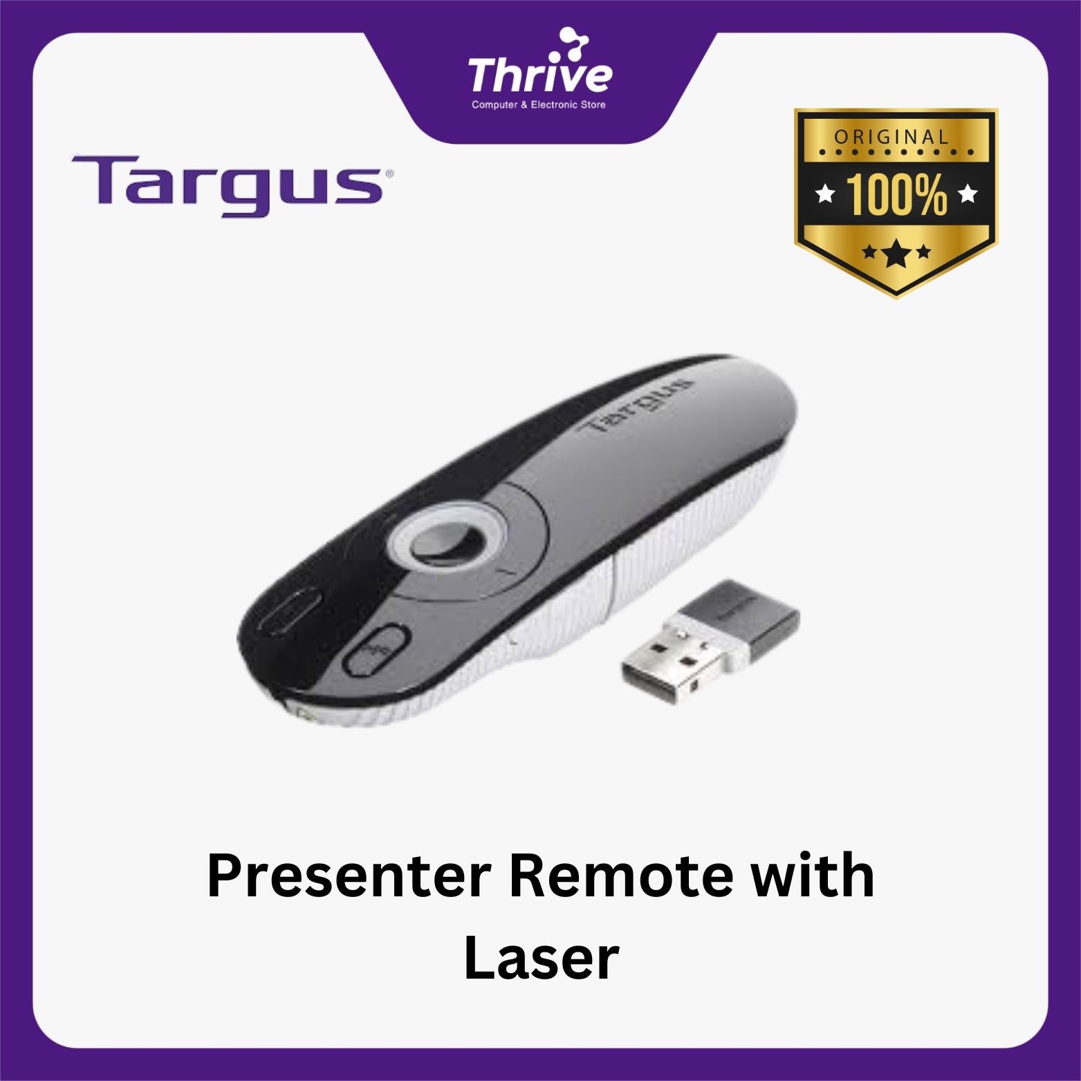 Presenter Remote with Laser - Sultan Store