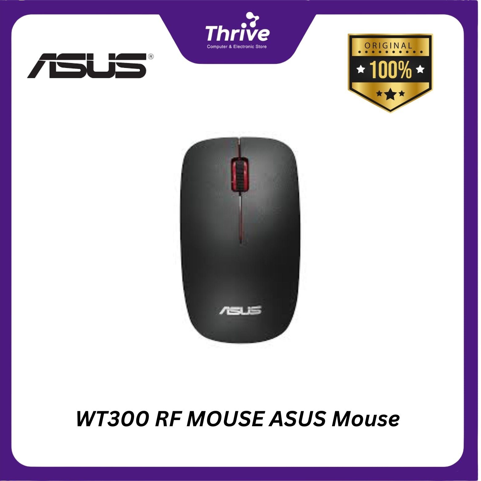 WT300 RF MOUSE ASUS Mouse - Sultan Store