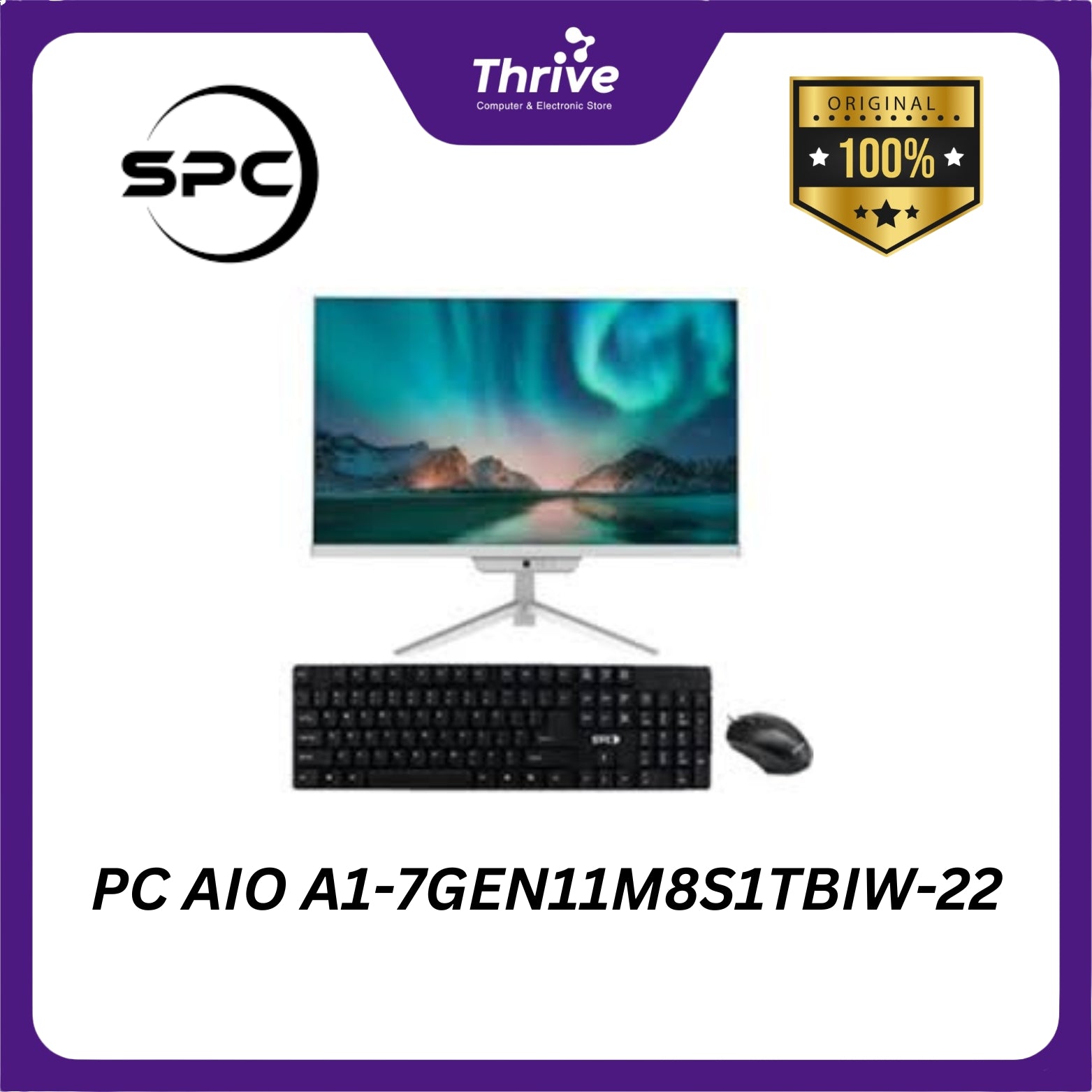 PC AIO A1-7GEN11M8S1TBIW-22 - Sultan Store