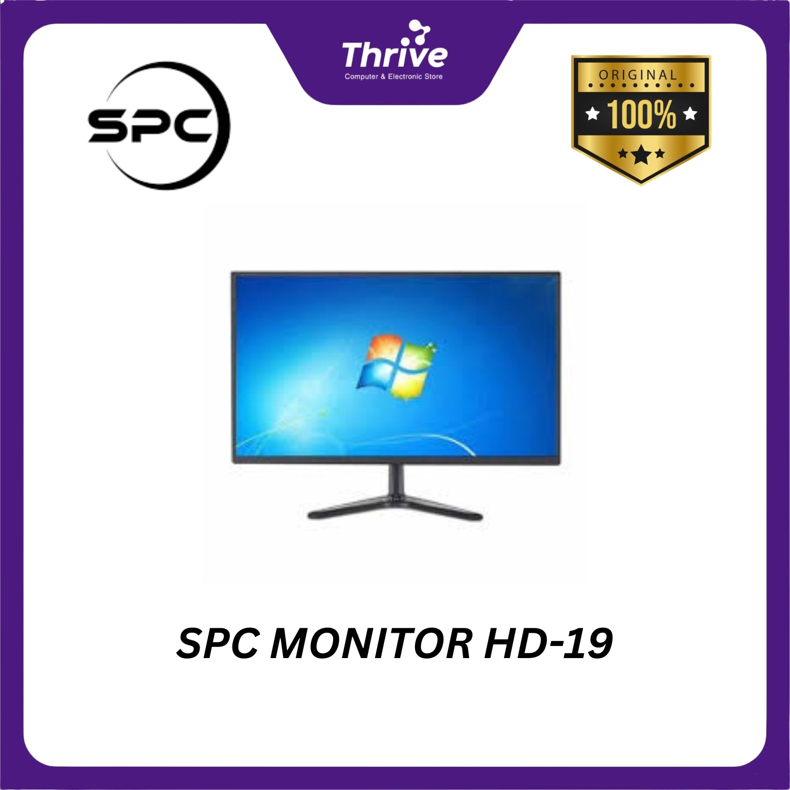 SPC MONITOR HD-19 - Sultan Store