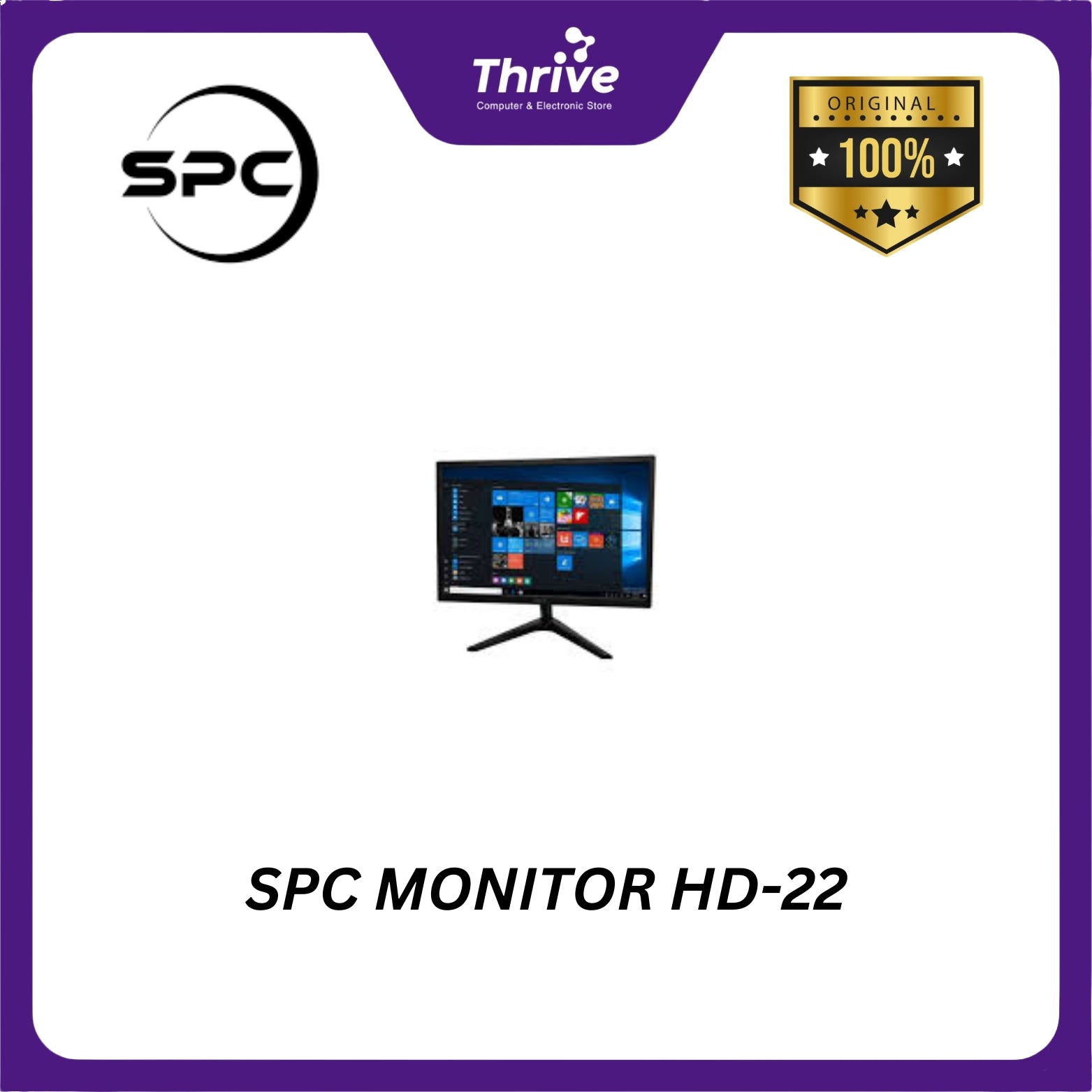 SPC MONITOR HD-22 - Sultan Store
