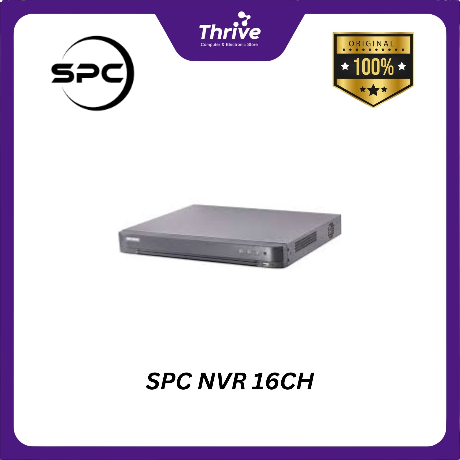 SPC NVR 16CH - Sultan Store