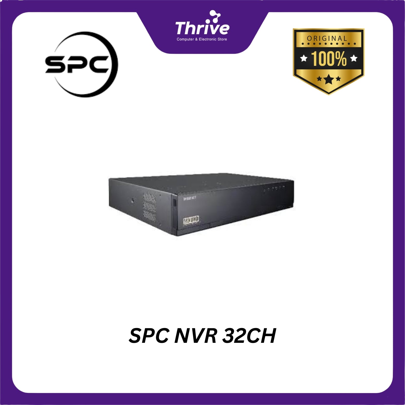 SPC NVR 32CH - Sultan Store