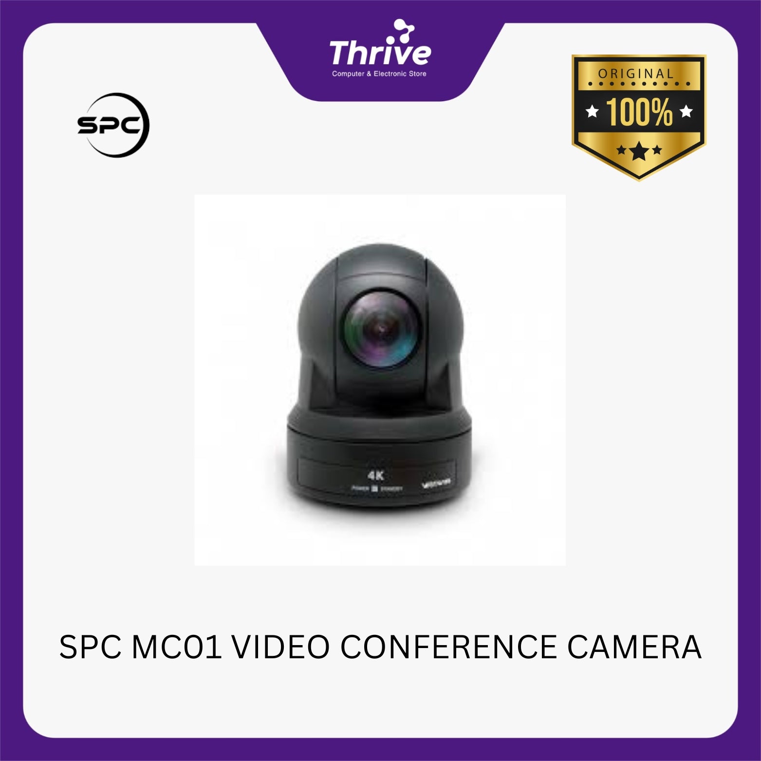 SPC MC01 VIDEO CONFERENCE CAMERA - Sultan Store