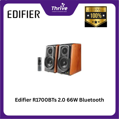 Edifier R1700BTs 2.0 66W Bluetooth Bookshelf Speaker - Sultan Store