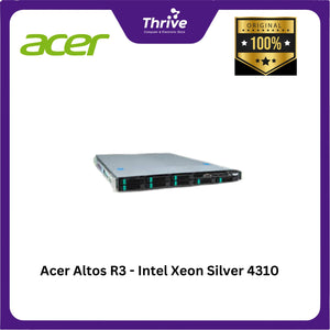 Acer Altos R3 - Intel Xeon Silver 4310 (R3/0001) Server Rack - Sultan Store