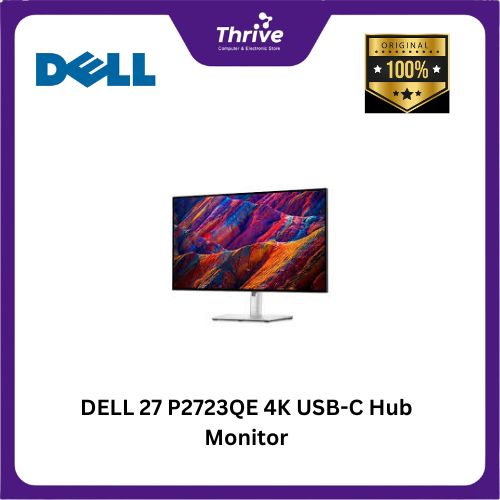 DELL 27 P2723QE 4K USB-C Hub Monitor - Sultan Store