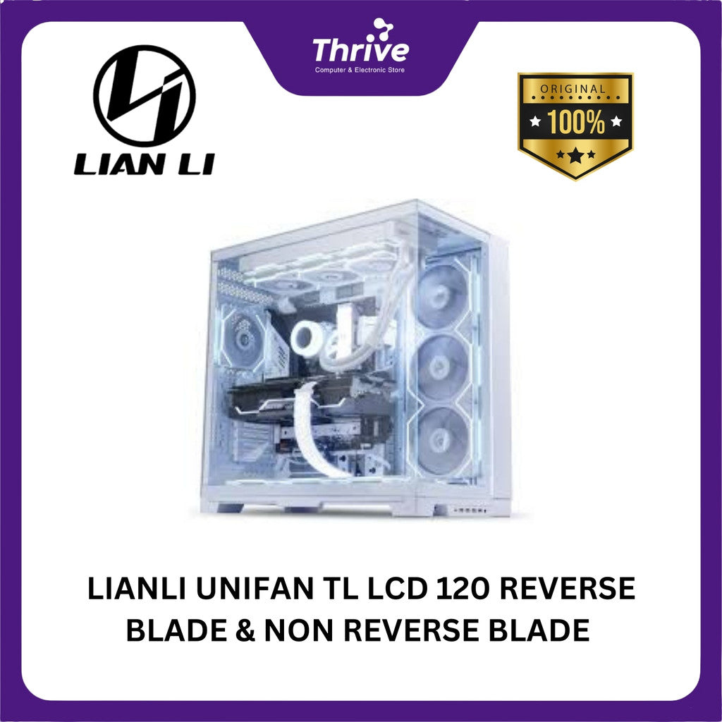 LIANLI UNIFAN TL LCD 120 REVERSE BLADE & NON REVERSE BLADE : TL 120 LC ...