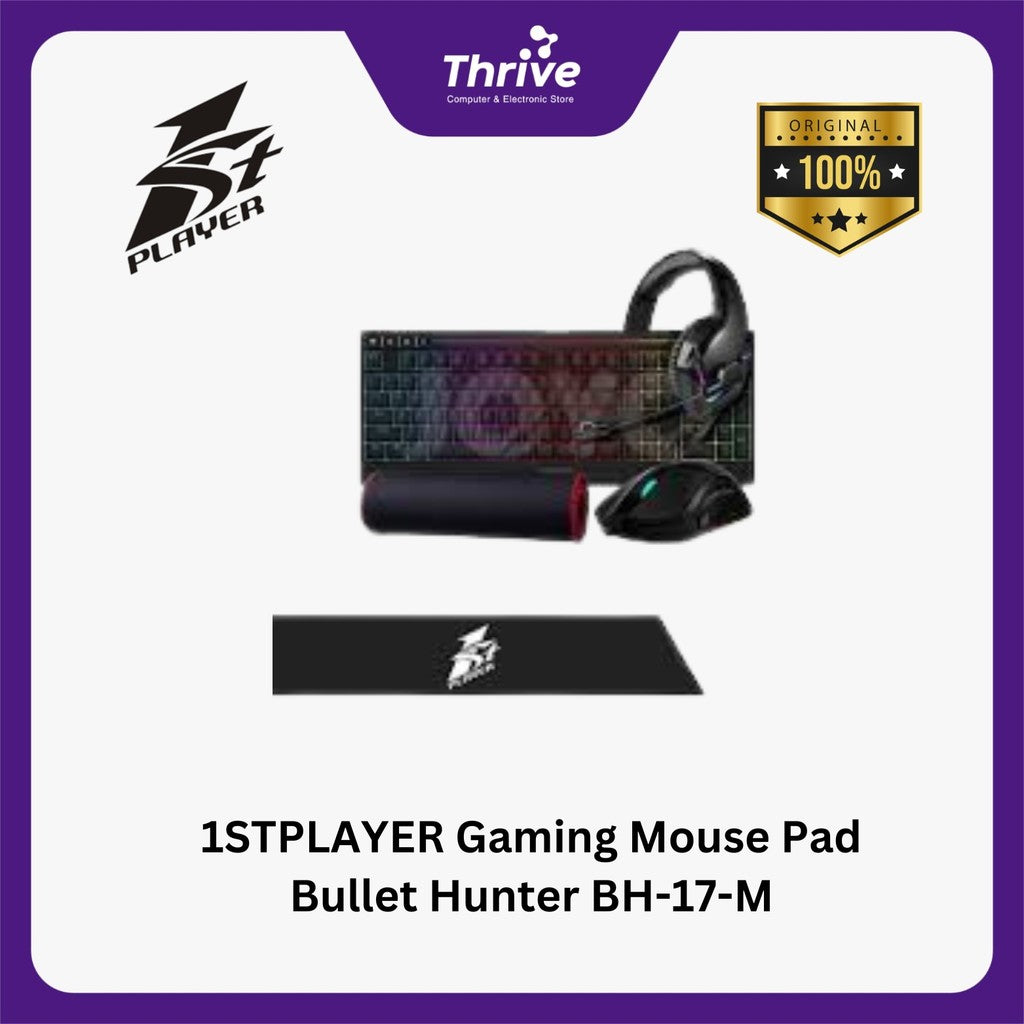 1STPLAYER Gaming Mouse Pad Bullet Hunter BH-17-M - Sultan Store