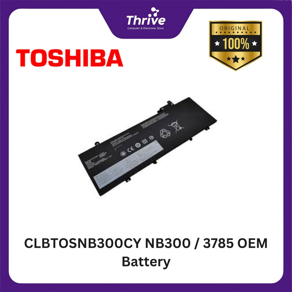 CLBTOSNB300CY NB300 / 3785 OEM Battery - Sultan Store