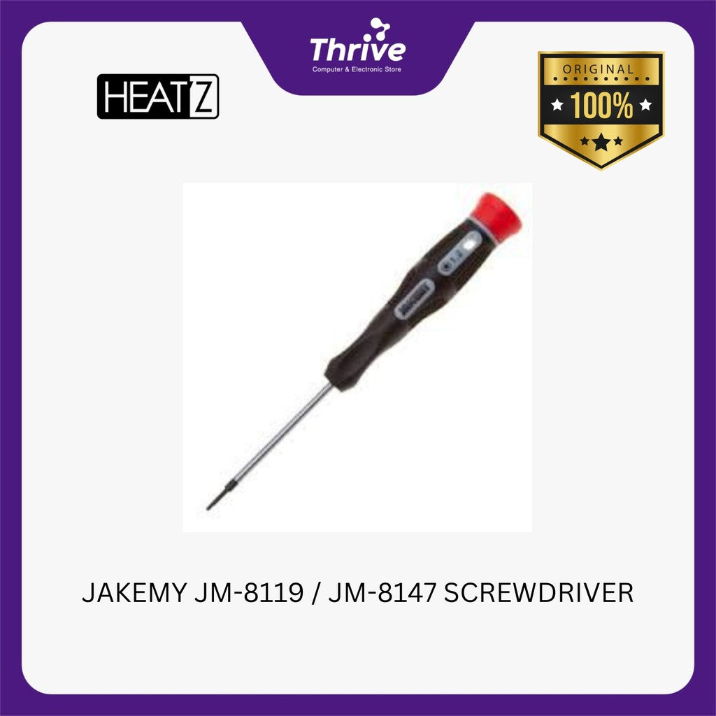 JAKEMY JM-8119 / JM-8147 SCREWDRIVER - Sultan Store