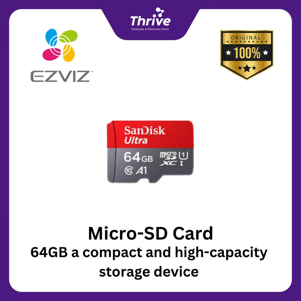 Micro-SD Card 64GB (a compact and high-capacity storage device ...