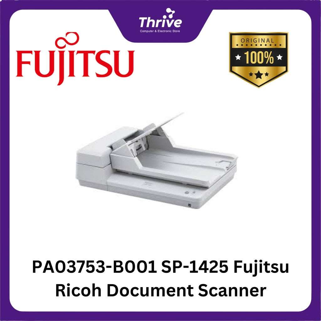 PA03753-B001 SP-1425 Fujitsu Ricoh Document Scanner - Sultan Store