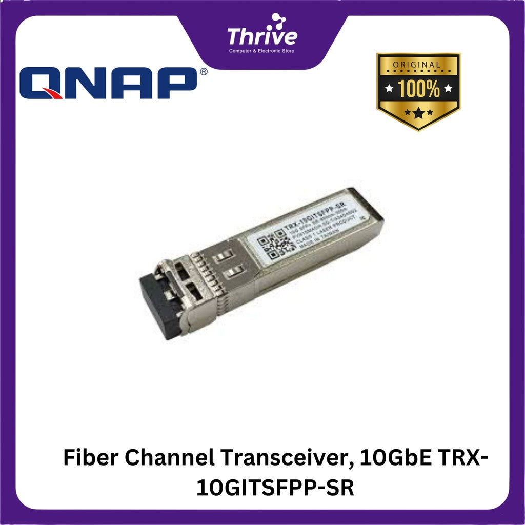 Fiber Channel Transceiver, 10GbE TRX-10GITSFPP-SR - Sultan Store