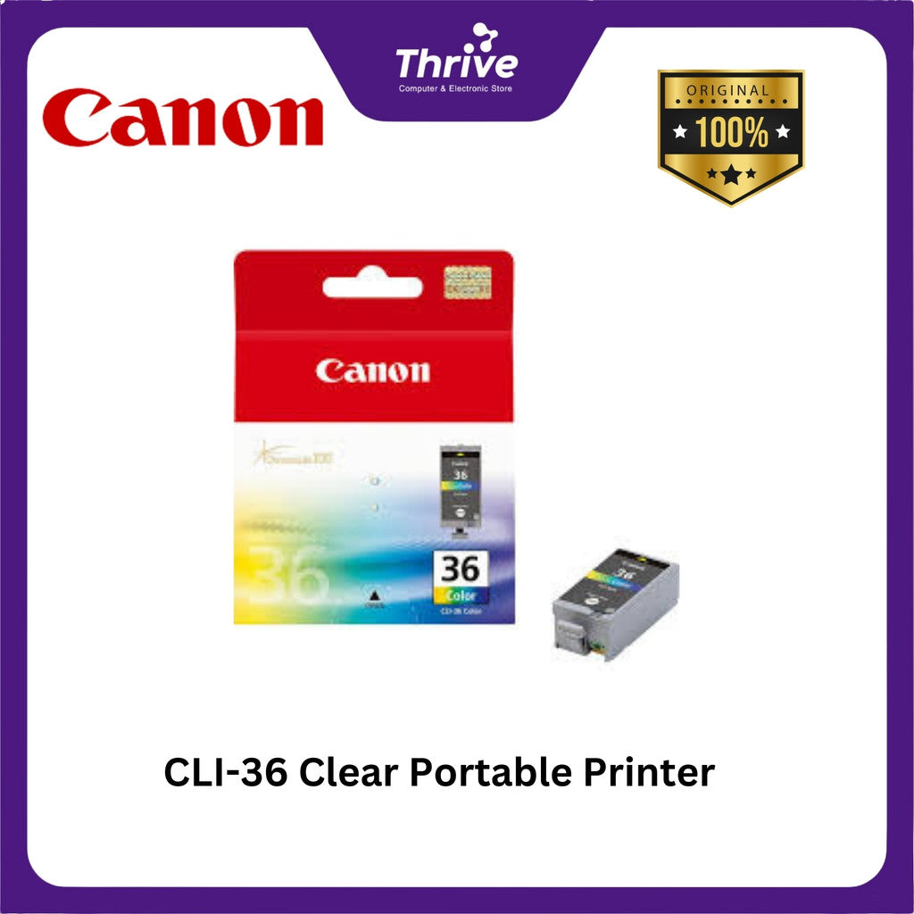 CLI-36 Clear Portable Printer - Sultan Store