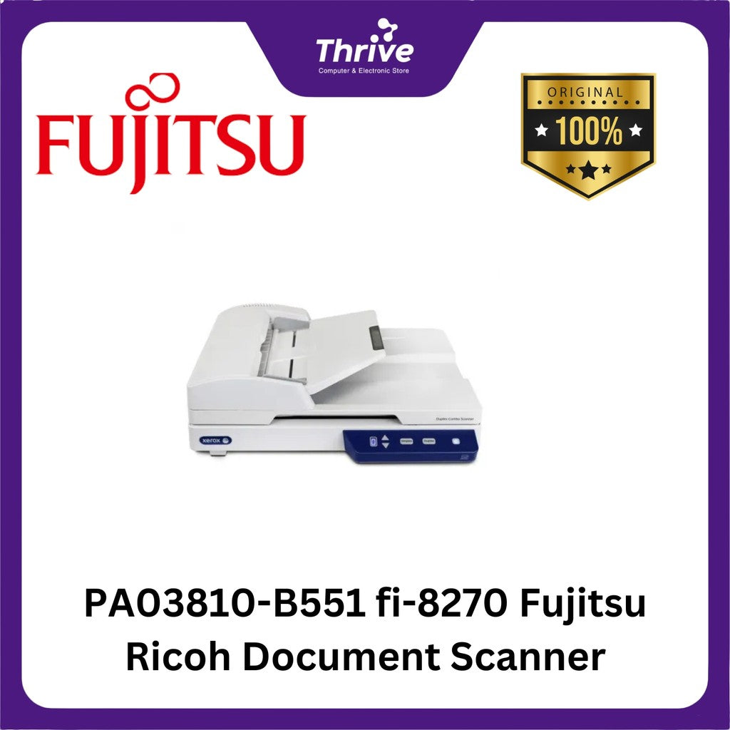 PA03810-B551 fi-8270 Fujitsu Ricoh Document Scanner - Sultan Store