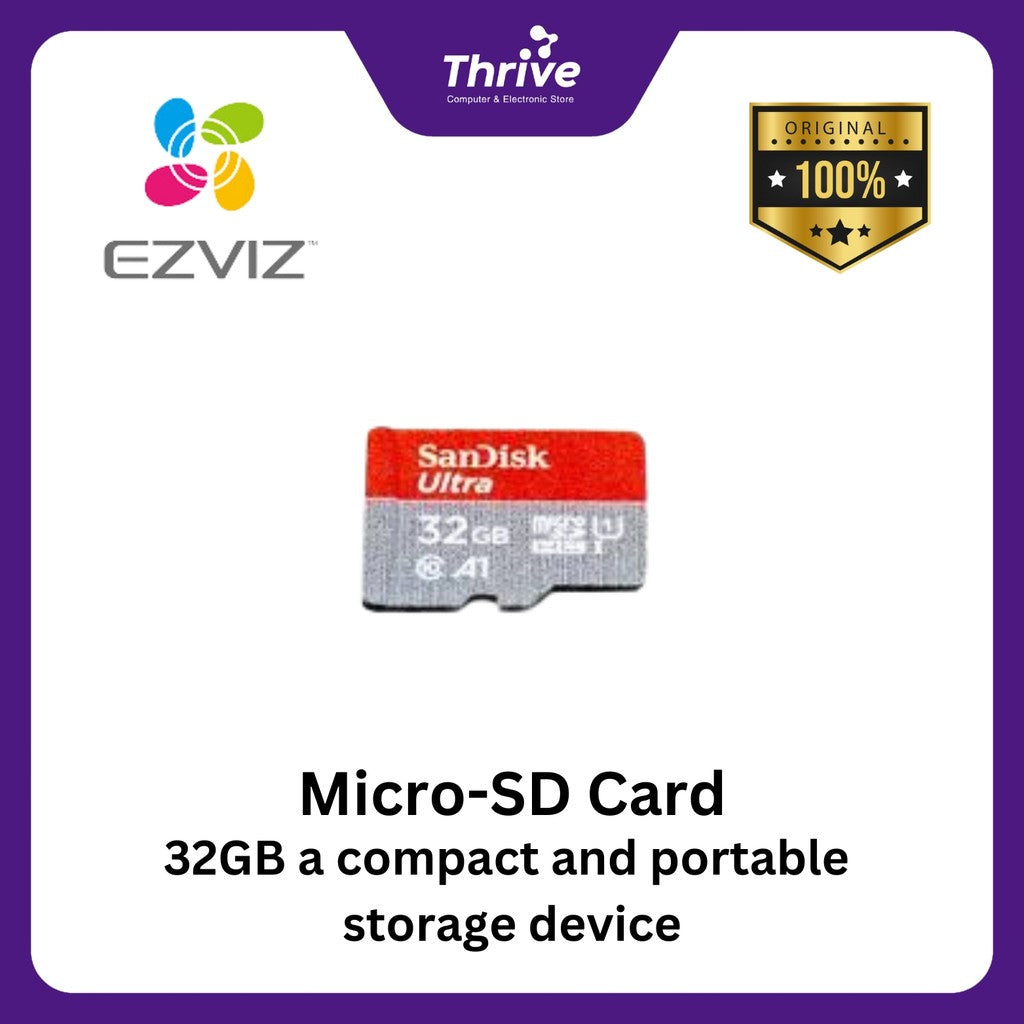 Micro-SD Card 32GB (a compact and portable storage device) - Sultan Store
