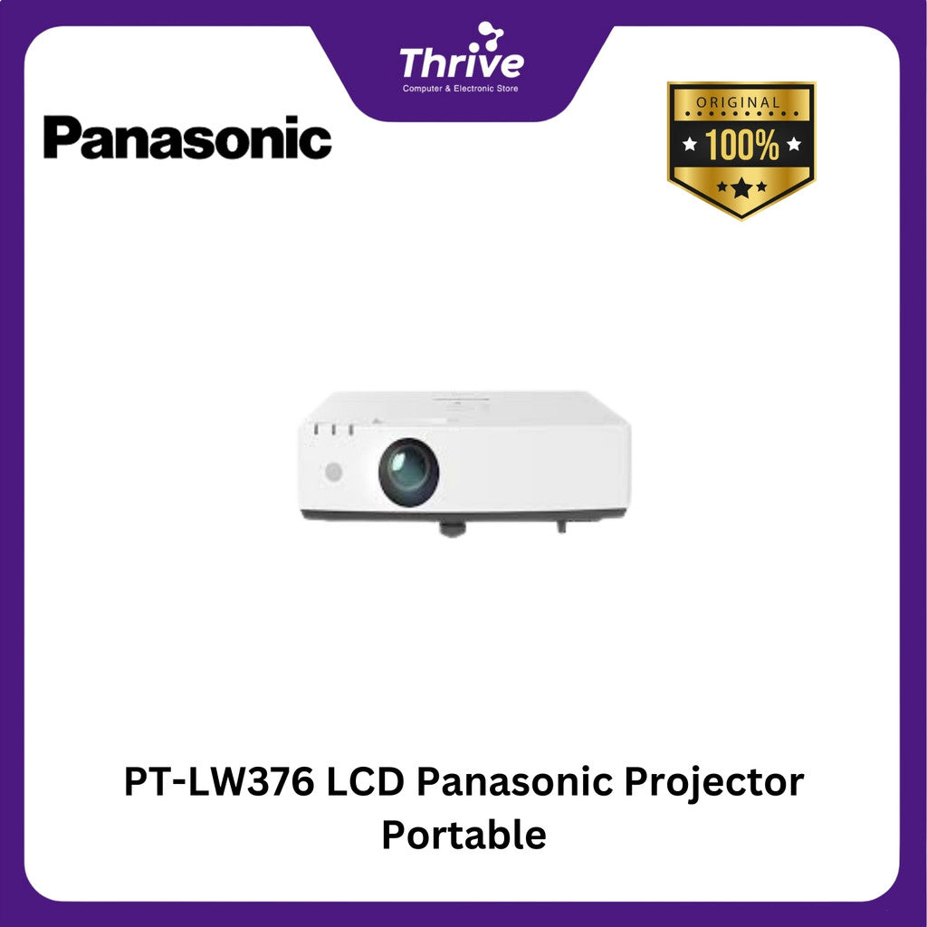 PT-LW376 LCD Panasonic Projector Portable - Sultan Store