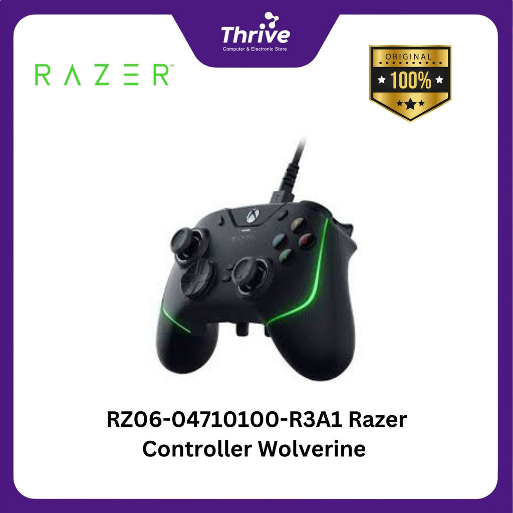 RZ06-04710100-R3A1 Razer Controller Wolverine V2 Pro Black - Wireless ...