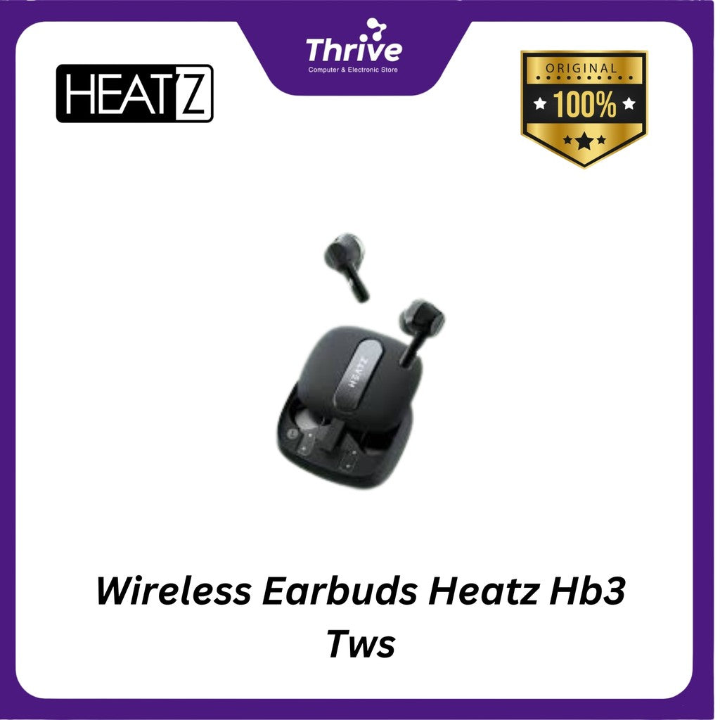 Wireless Earbuds Heatz Hb3 Tws - Sultan Store