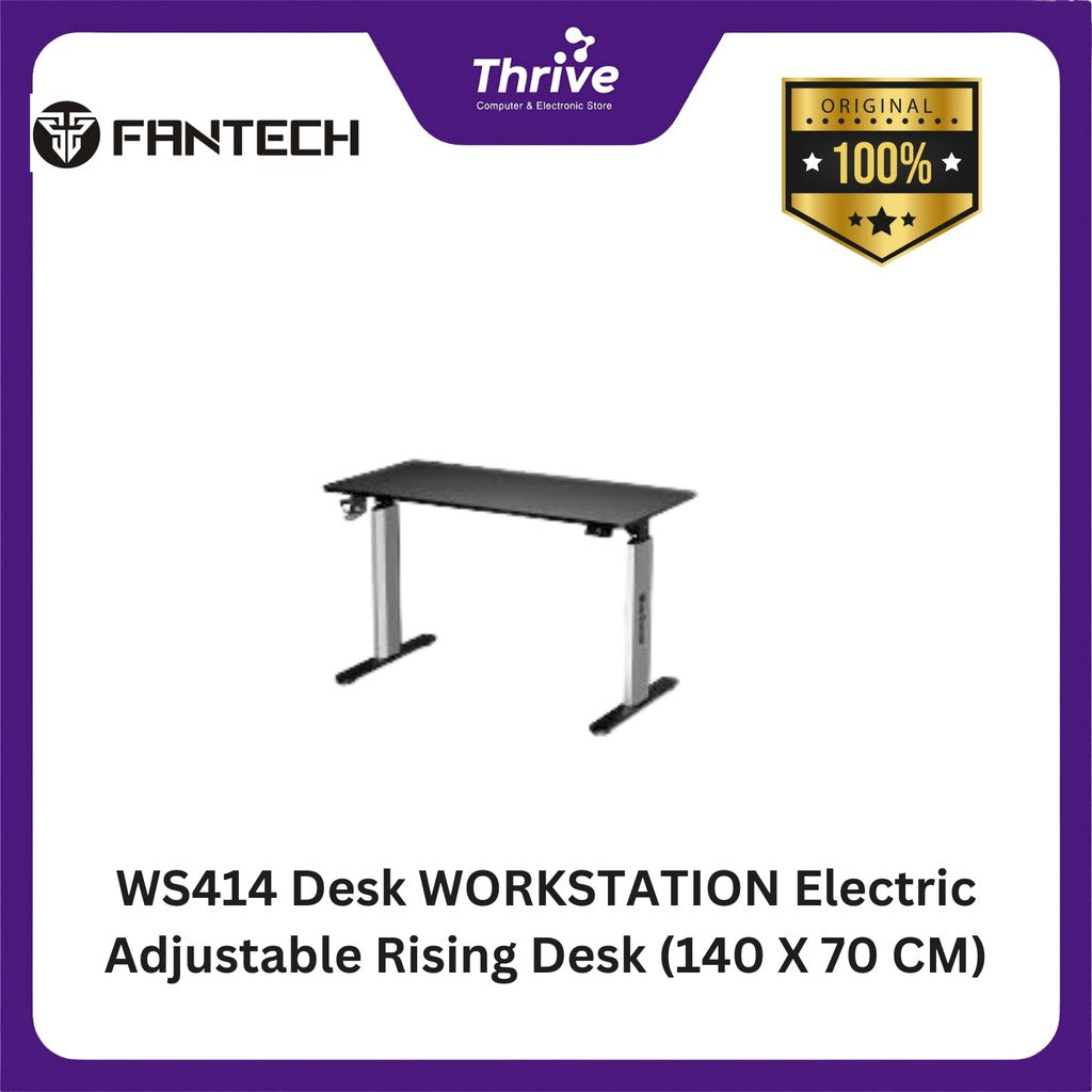 WS414 Desk WORKSTATION Electric Adjustable Rising Desk (140 X 70 CM ...