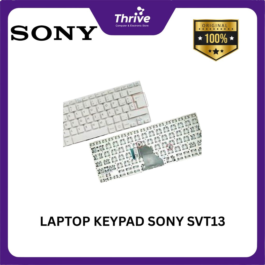 LAPTOP KEYPAD SONY SVT13 - Sultan Store
