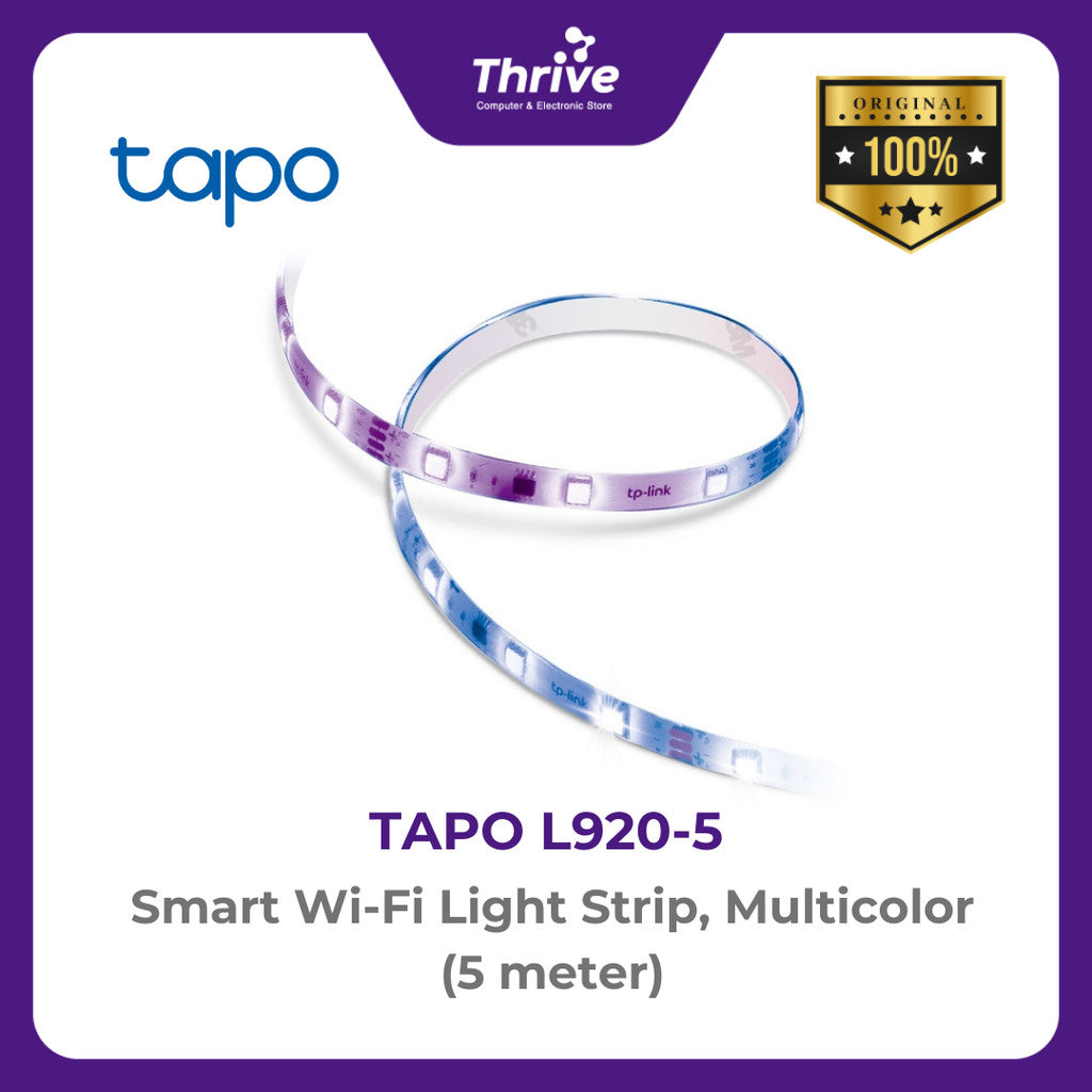 TP-LINK Smart Wi-Fi Light Strip, Multicolor (5 meter) - Sultan Store