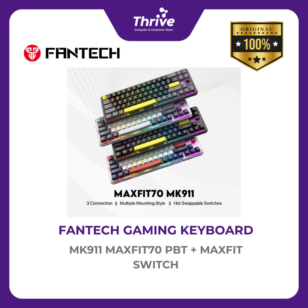 FANTECH MK911 MAXFIT70 PBT + MAXFIT SWITCH - Sultan Store