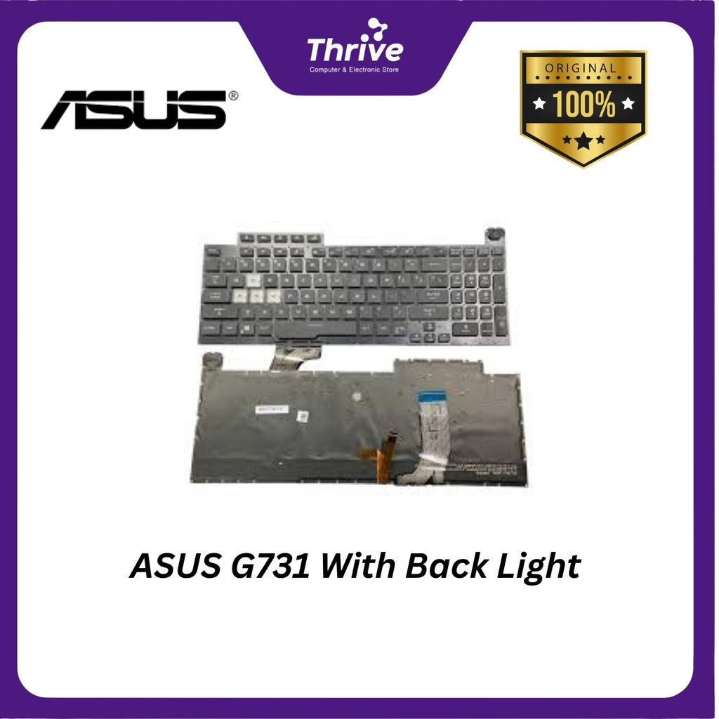 Laptop Keypad ASUS G731 With Back Light - Sultan Store