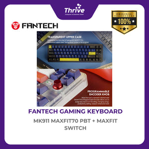 FANTECH MK911 MAXFIT70 PBT + MAXFIT SWITCH - Sultan Store